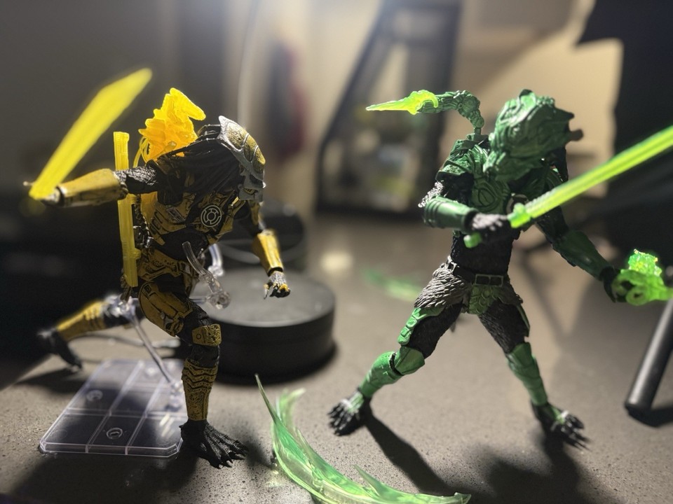 Custom Neca Green Lantern Predator | eBay