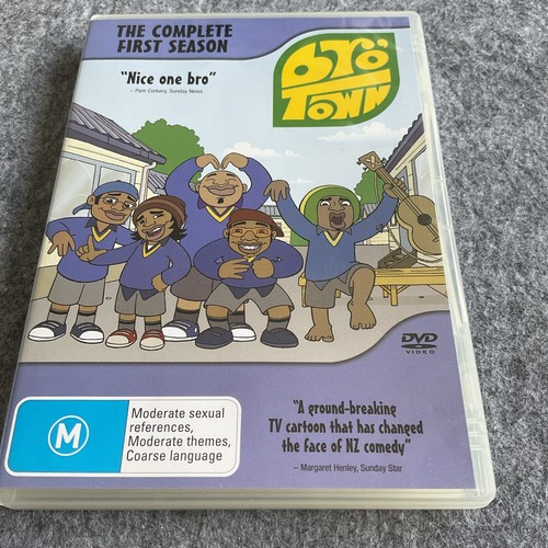 Bro Town DVD Season 1 Comedy Animation Satire New Zealand Region 4 TV ...