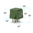 Starter Relay fit Benz W164 W203 W220 W251 S430 CL600 CL500 ML350 12V 5 ...