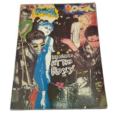 Punk Rock… 100 Nights At The Roxy 1st Edition 1978 Photo Compilation ...