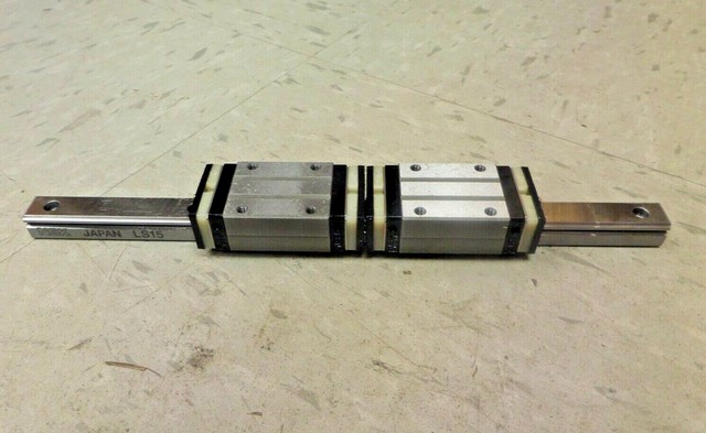 NSK Linear Motion Guide Rail 670mm Long W/ LS15 Bearing Slide Glide ...