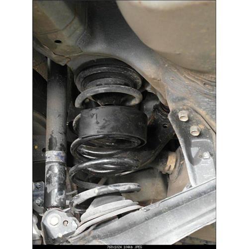 Car Coil Spring Assisters Suspension Gap Hight Spacer Shims Extender ...