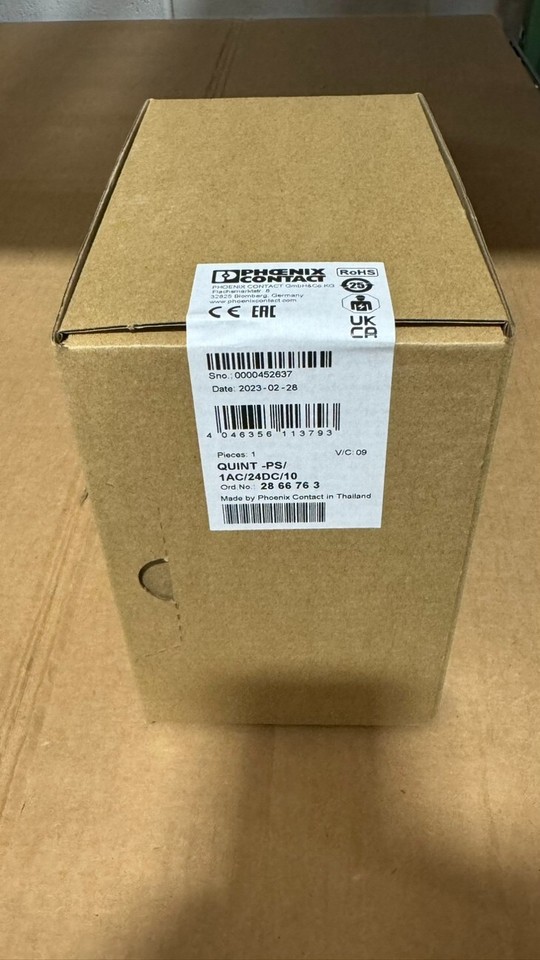 Phoenix Contact 2866763 QUINT-PS/1AC/24DC/10 Power Supply Unit | eBay