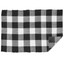 Buffalo Check Accent Layering Rug Front Door Mat Black White Checkered ...