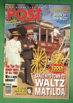 #T98. AUSTRALASIAN POST MAGAZINE - 22nd APRIL 1995 | eBay