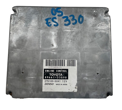 2005-2006 Lexus ES330 Engine Control Module Computer ECU ECM Unit 89661 ...