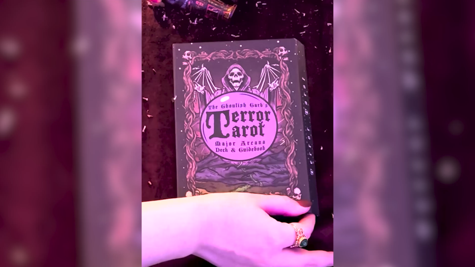 Terror Tarot - 23 Card Major Arcana Gothic Halloween Tarot Card Deck ...