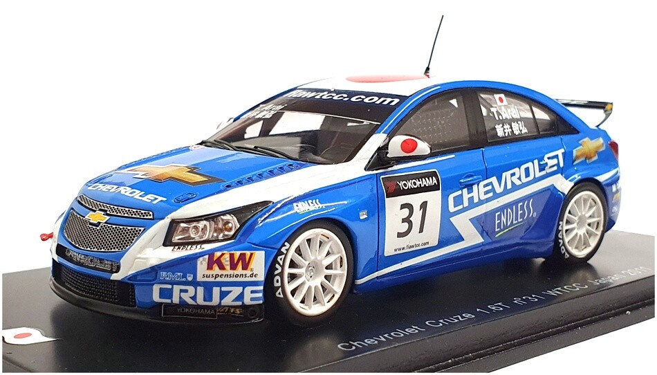 Spark 1/43 Scale SJ008 - Chevrolet Cruze 1.6T #31 WTCC Japan 2011 | eBay