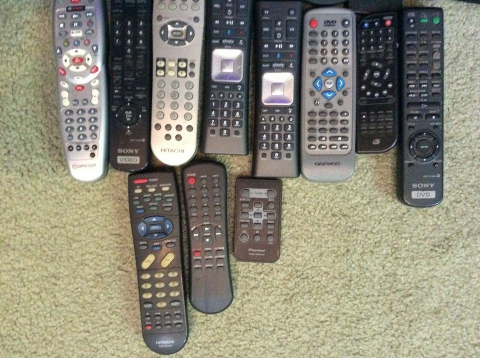 TV Television Remote Controls Assorted Brands Untested Lot Of 21 | eBay