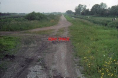 PHOTO 1979 SITE OF SHAPWICK RAILWAY STATION SHOWS THE SITE OF SHAPWICK ...
