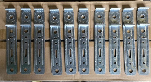 10x Window Fixing Brackets Steel Frame Clips Lugs Mounting Anchors UPVC ...