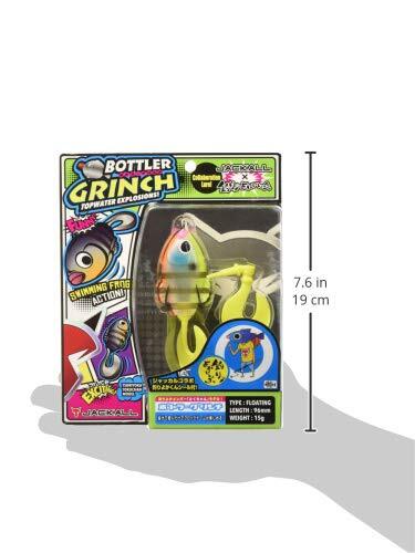 JACKALL Fishing Collaboration Lure Frog Bottler Grinch 96mm 15g gill ...