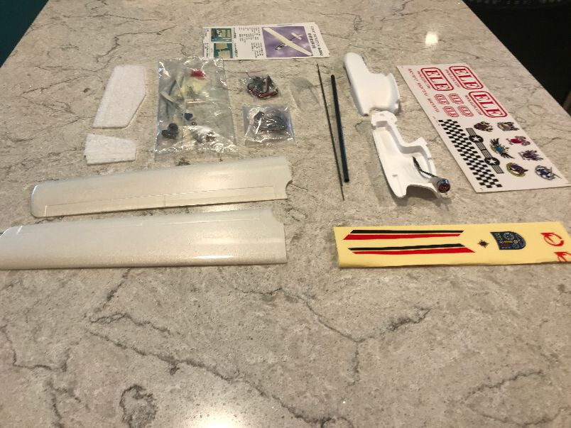 Cushat RC Pusher Glider Airplane - PNP Version. | eBay