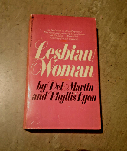 LESBIAN WOMAN 1ST EDITION BANTAM PAPERBACK 1972 DEL MARTIN PHYLLIS LYON ...