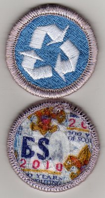 Environmental Science Merit Badge, Type K, "BSA 2010" Back (2010-12 ...