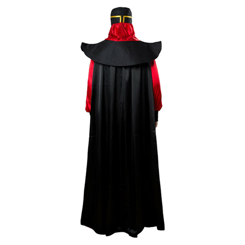 Aladdin The Return of Jafar Cosplay Costume Robe Cloak Cape Hat Wizard ...