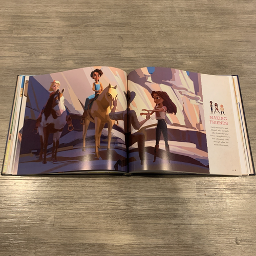 Rare! The Art Of Dreamworks: SPIRIT UNTAMED HC Coffee Table Book Cast ...