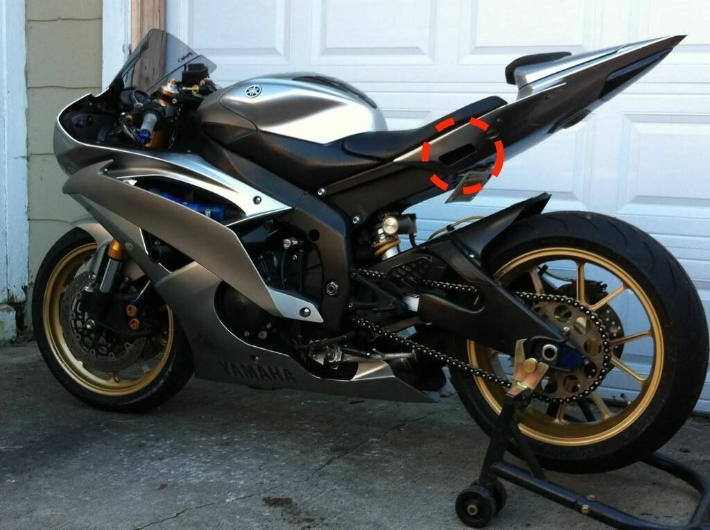 2009 Yamaha R6 Colors