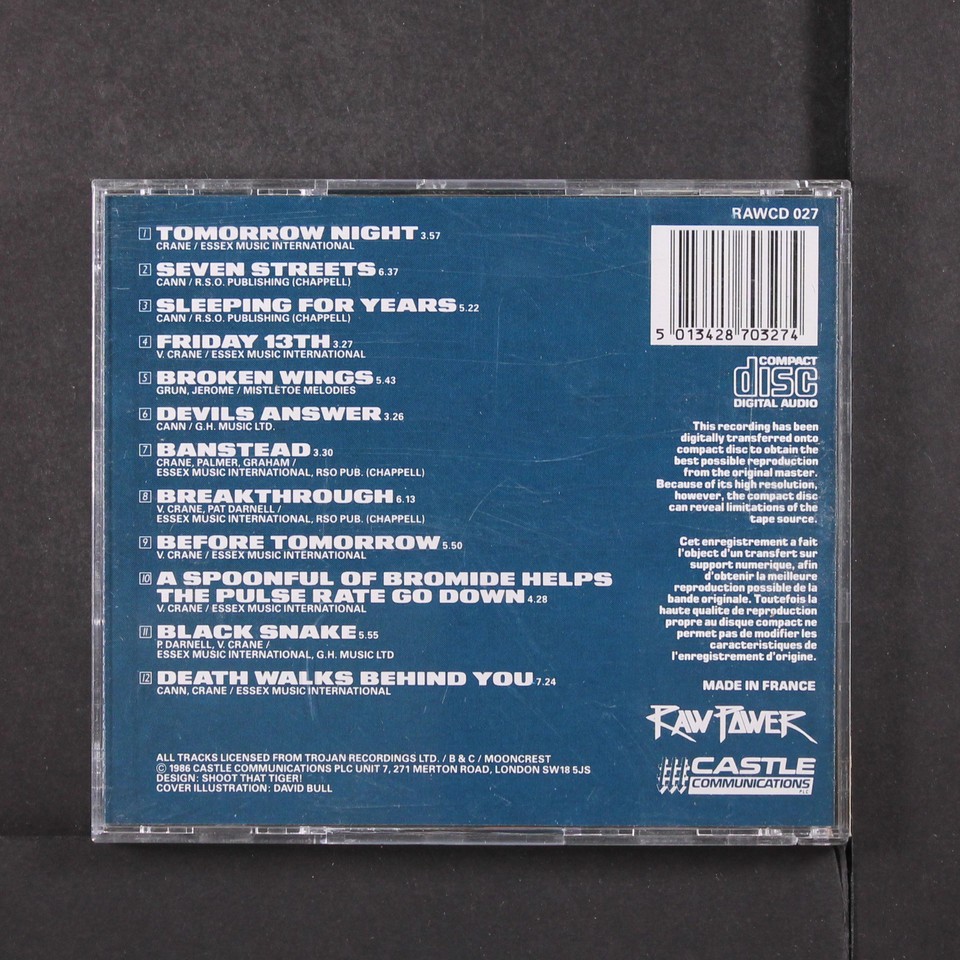 ATOMIC ROOSTER: home to roost RAW POWER CD UK | eBay