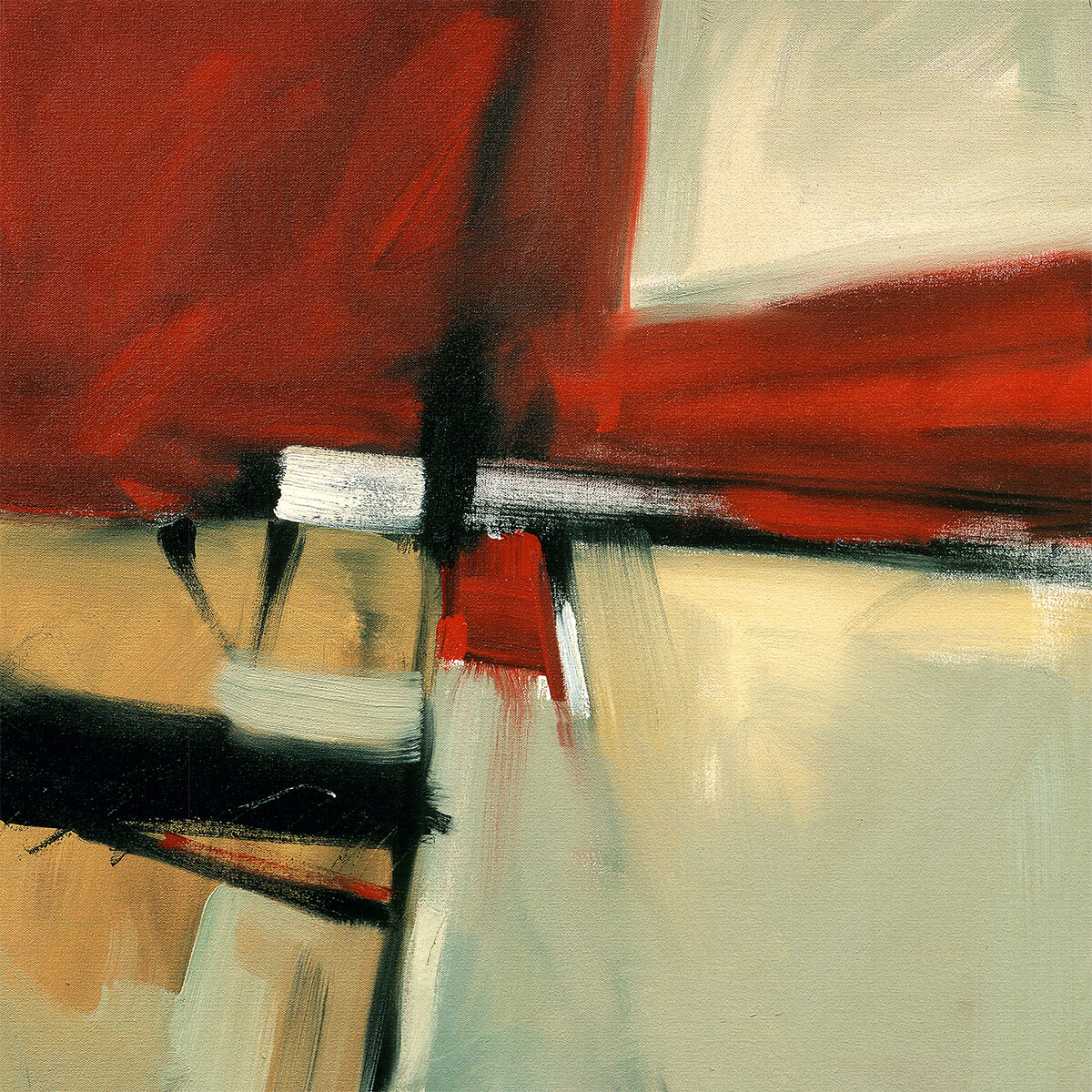 32W"x40H" CANYON by EVA CARTER - RED CANARY YELLOW MINT GREEN CHOICES ...