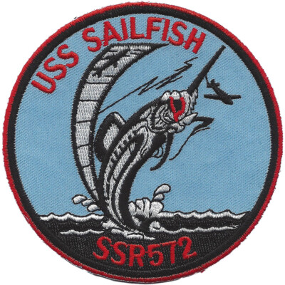 USS Sailfish SSR-572 Radar Picket Submarine Patch | eBay