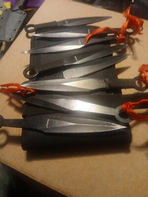 (8)-Used Ridge Runner Throwing Knives | eBay