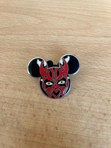 Disney Trading Pin - Star Wars - Mickey Head Darth Maul Badge | eBay