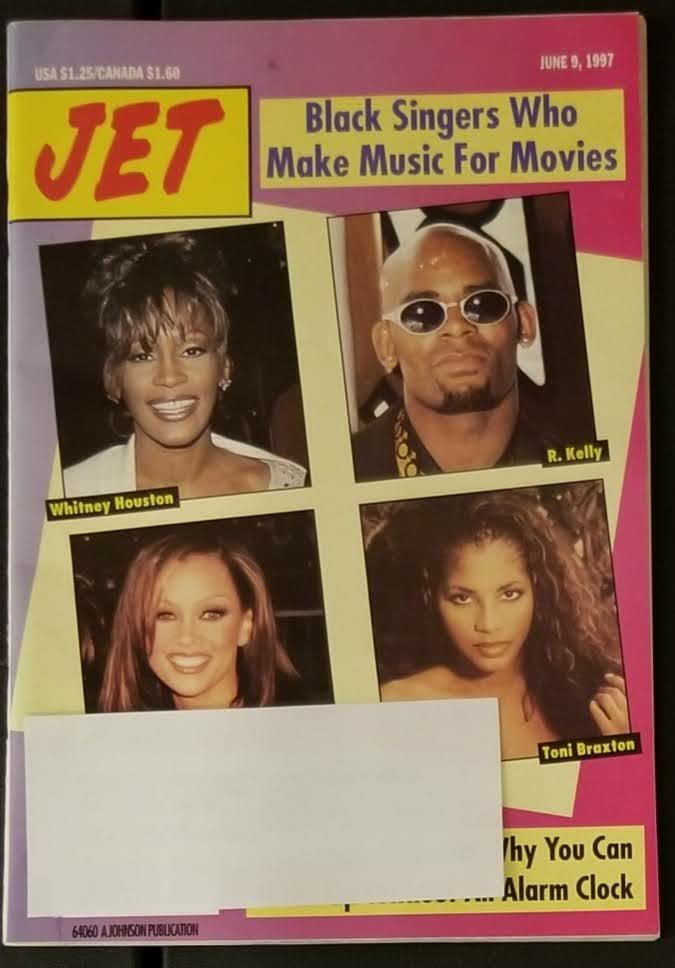 JET Magazine Jun 9 1997 R Kelly, Whitney, Toni Braxton, Vanessa ...