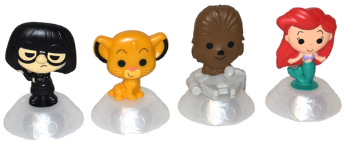 2023 McDonalds 100 Years Of Magic Toys Ariel Chewbacca Simba Edna Mode ...