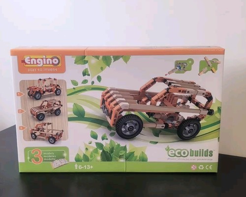 ELENCO ENGINO ENG-EB60 DIY Eco Offroaders Builds 3 Model kit car jeep building | eBay