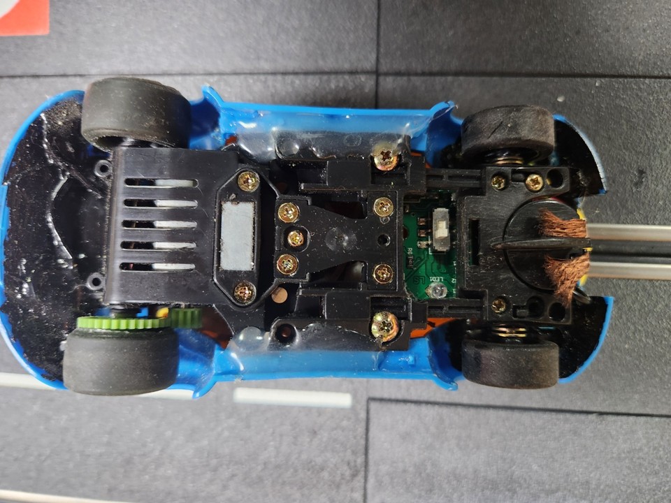 1/32 Carrera Chip, G-Slot Chassis UNIQUE! VW BUG BEACH SLOT CAR | eBay