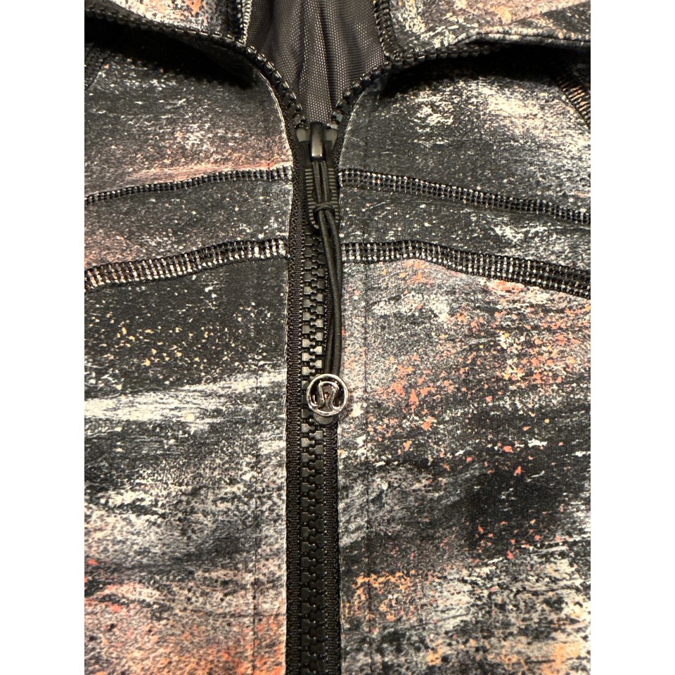 Lululemon Define Jacket Azurite Poppy Coral Multi Color Women's Size 6 ...