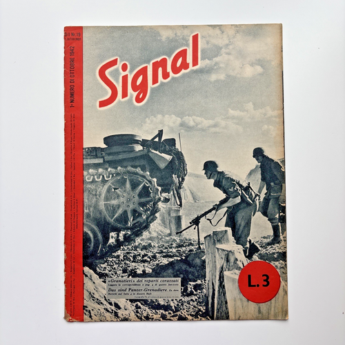 Signal Magazine October 1942 WWII, Italian | eBay