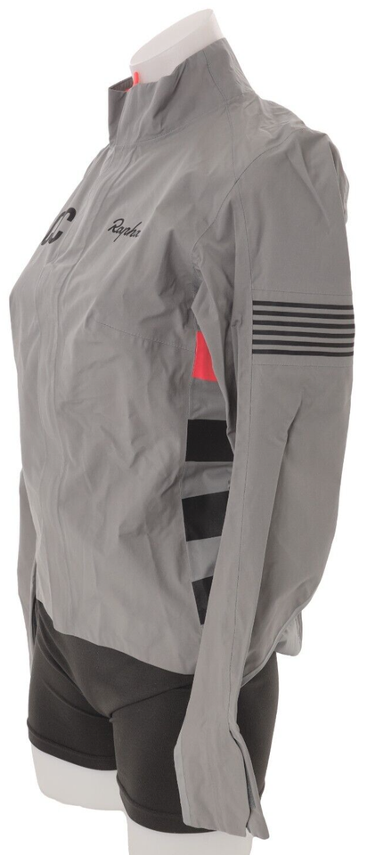 Rapha Women Pro Team RCC Race Cape Rain Jacket MEDIUM Gray Cycling Club Bike | eBay