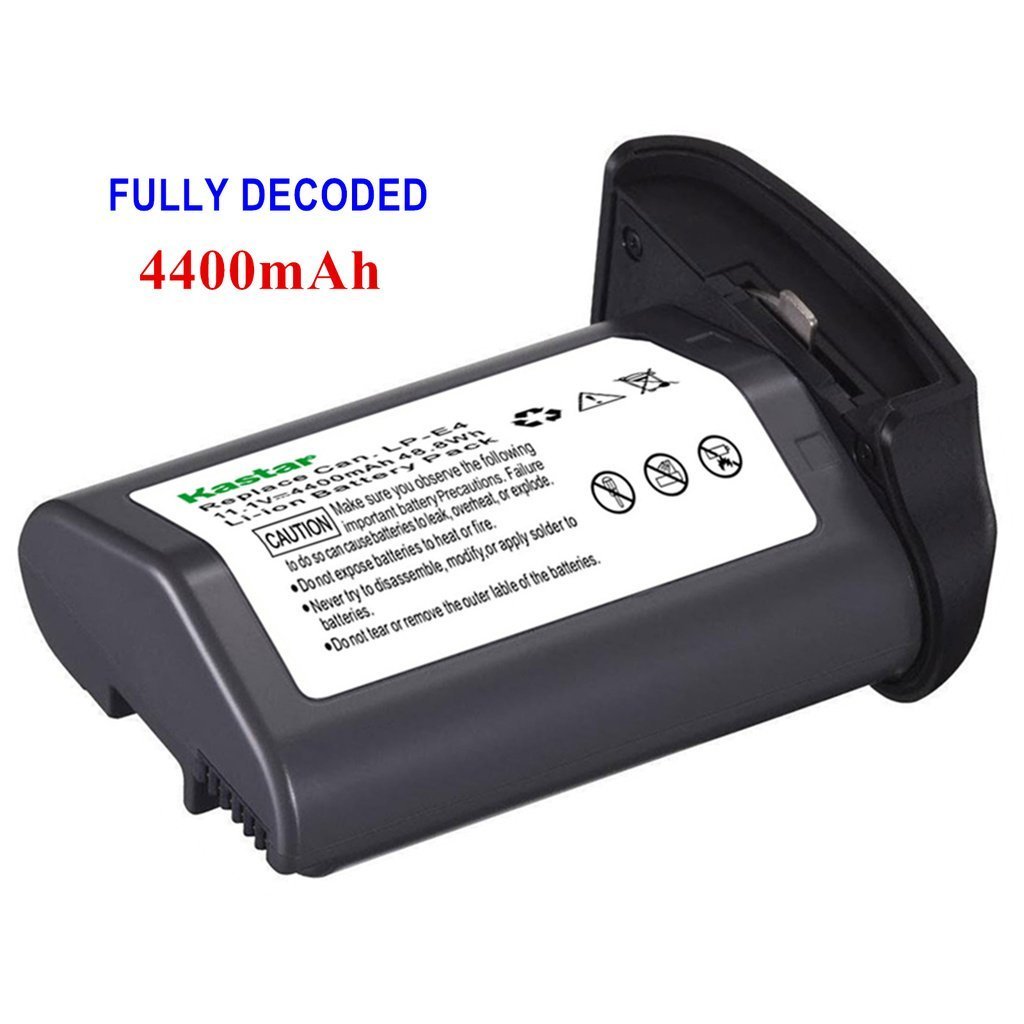 LP-E4 Battery&Charger for Canon EOS-1D C,1D Mark III,1Ds Mark III,EOS ...