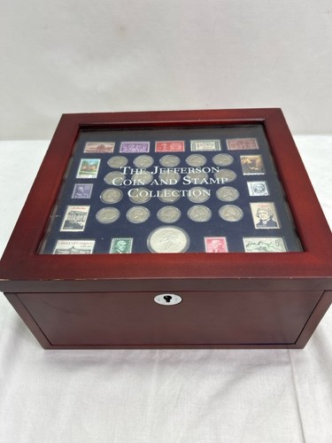 Thomas Jefferson Coin And Stamp PCS Display Collection (NJL027426) | eBay