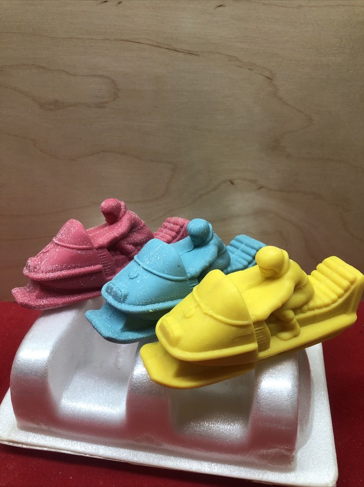 NEW VINTAGE AVON SURE WINNER 3~SNOW BUGGY SNOWMOBILE SOAPS | eBay