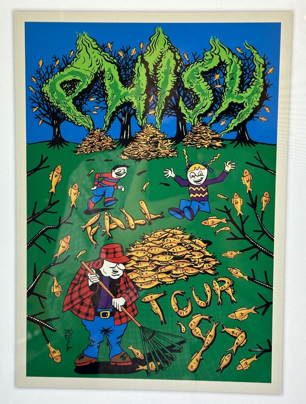Phish 1997 Limited Edition Print Jim Pollock Fall ‘97 Clean Up Poster ...