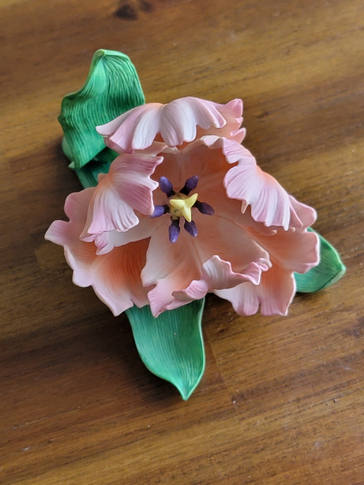 Vintage Lenox Parrot Tulip Fine Porcelain Flower Sculpture Garden Art ...