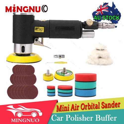 Air Sander Mini Grinding Machine kits 1"/2"/3" Random Orbit Car ...