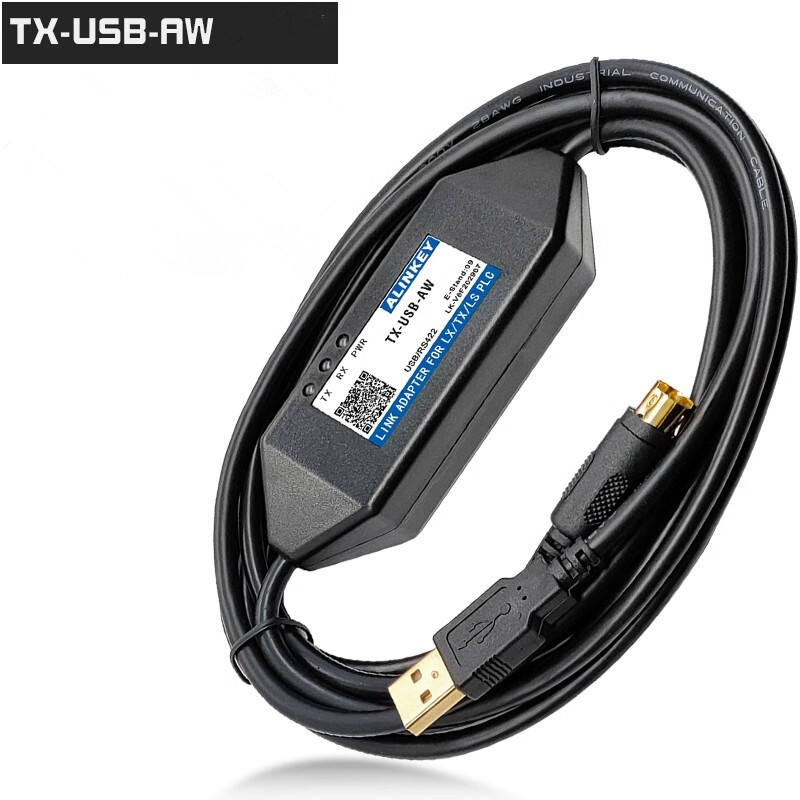 The programming cable TX-USB-AW is applicable to HCFA LX1N/LS/HCA8/A1/2 ...