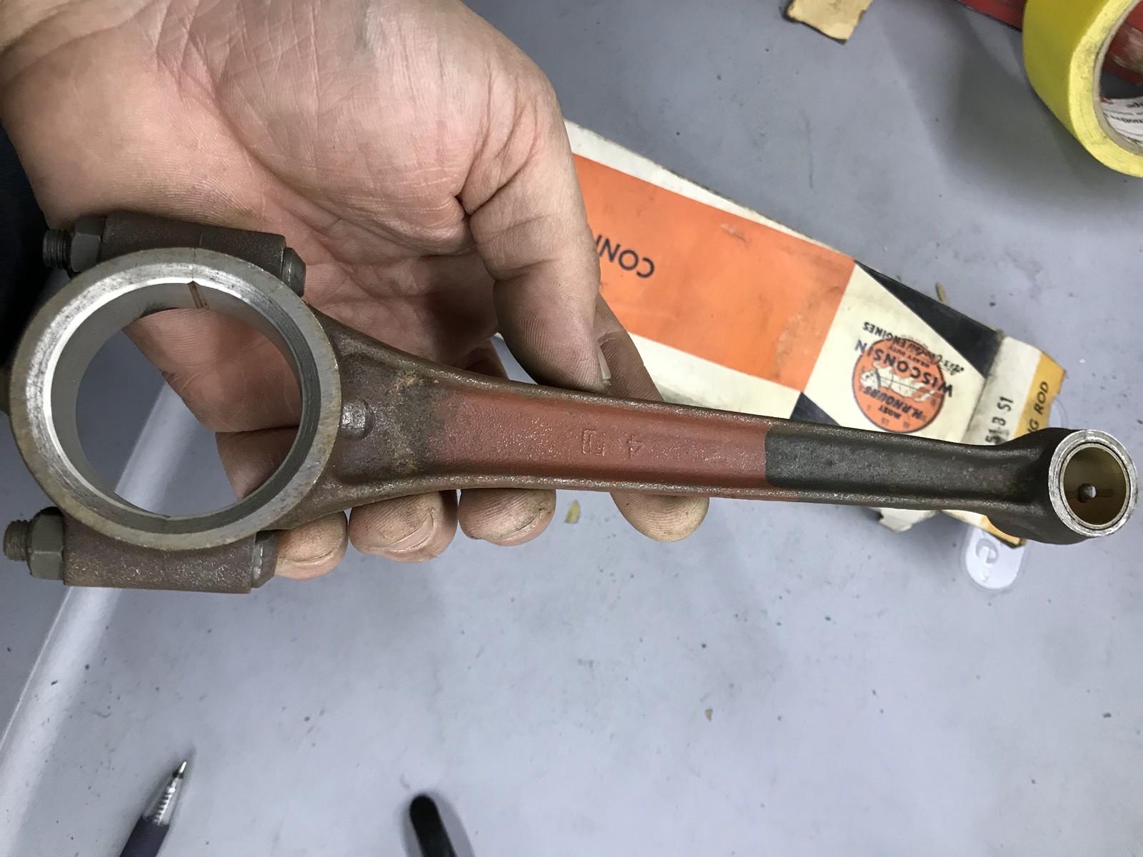 1 Wisconsin VF4D VE4D VF4 Connecting Rod #3 DA-51-B NOS | eBay