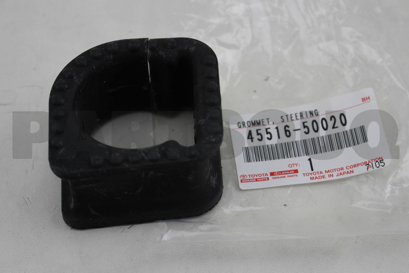 4551650020 Genuine Toyota GROMMET, STEERING RACK HOUSING, NO.1 45516 ...
