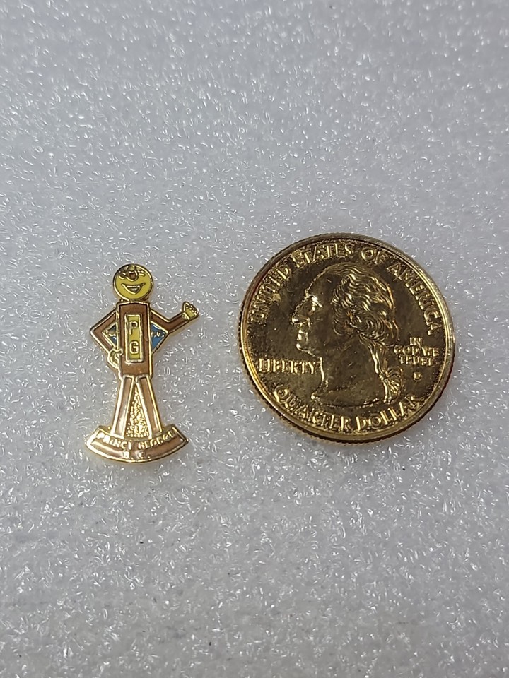 Vintage Mr. PG Prince George B.C. Collectible Stick Man Souvenir Lapel ...