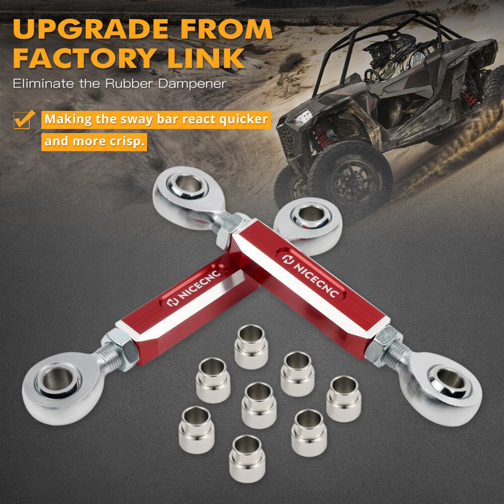 Front Sway Stabilizer Bar Link Kit For Polaris GENERAL 1000 2018-2020 ...