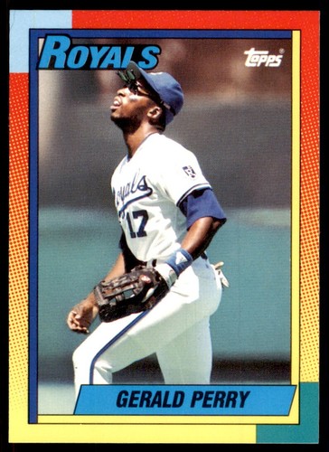 1990 Topps Traded Gerald Perry Baseball Cards #92T | eBay