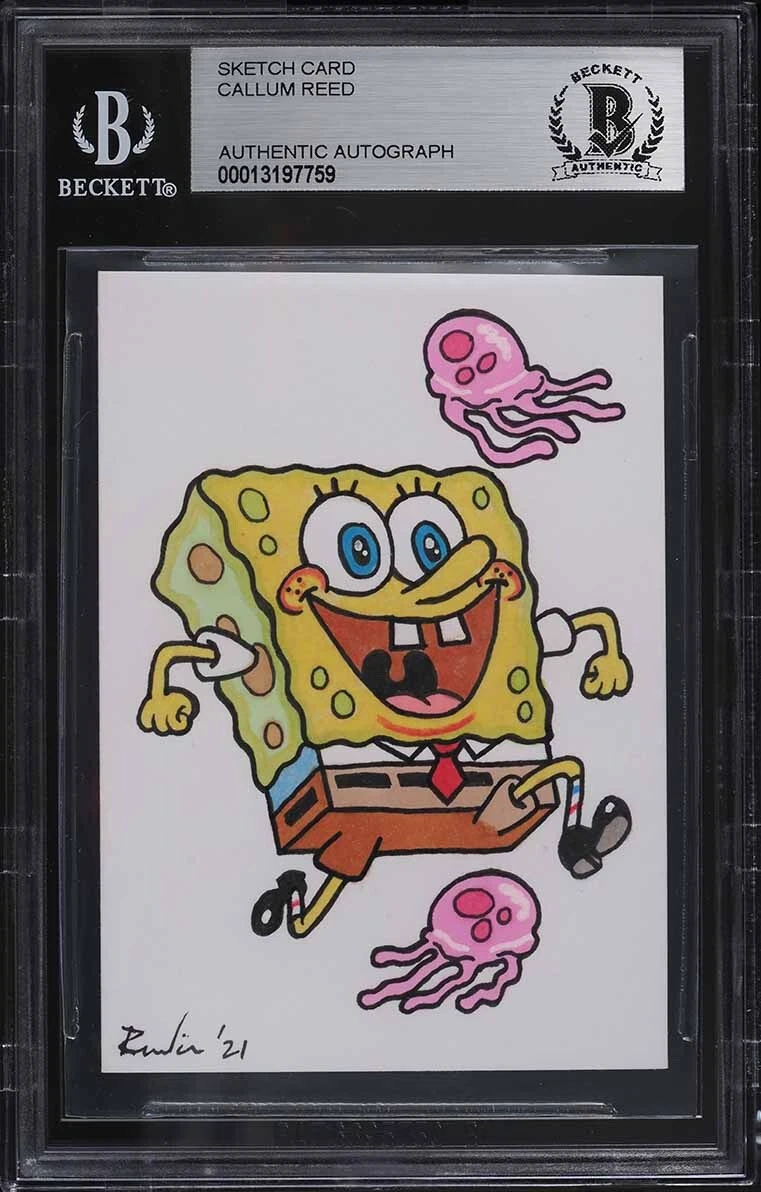 First Spongebob Drawing