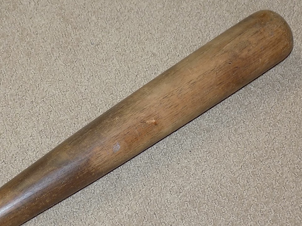 Mike Brumley Frank Howard H&B Game Used Signed Bat Washington Senators ...