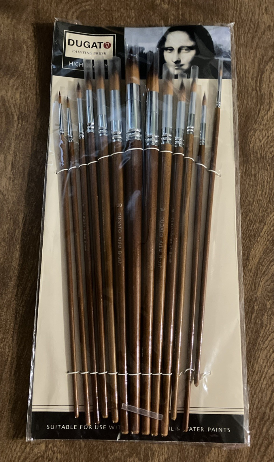 Dugato High Quality Painting Brushes, Set of 13, NEW (1192) | eBay