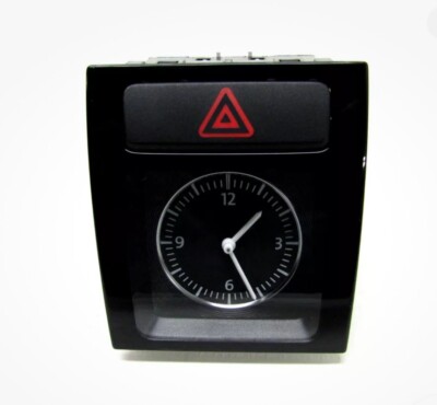 2013 VW PASSAT DASH HAZARD SWITCH WITH ANALOG CLOCK 561 919 204 B OEM ...